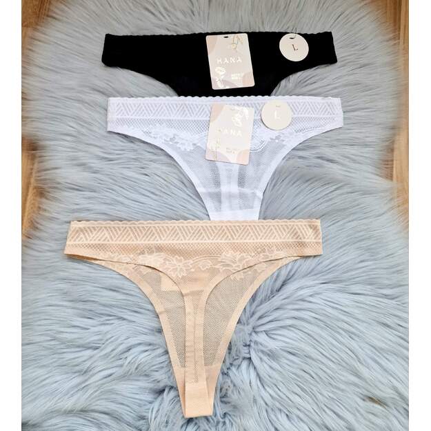 Lazeriu kirptos, besiūlės kelnaitės ir stringai