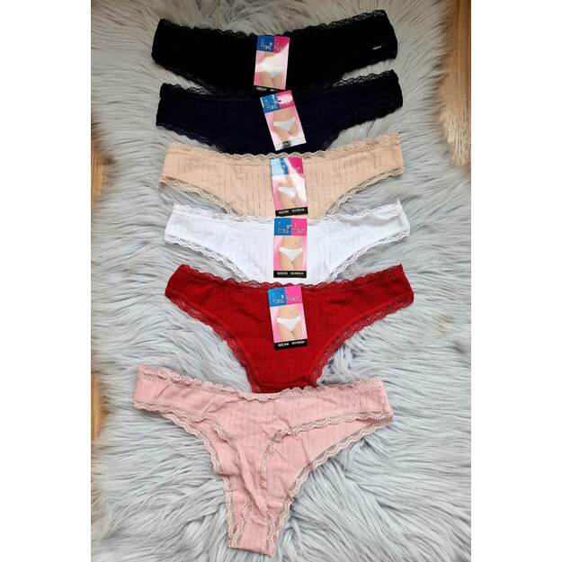 Medvilninės kelnaitės ir stringai